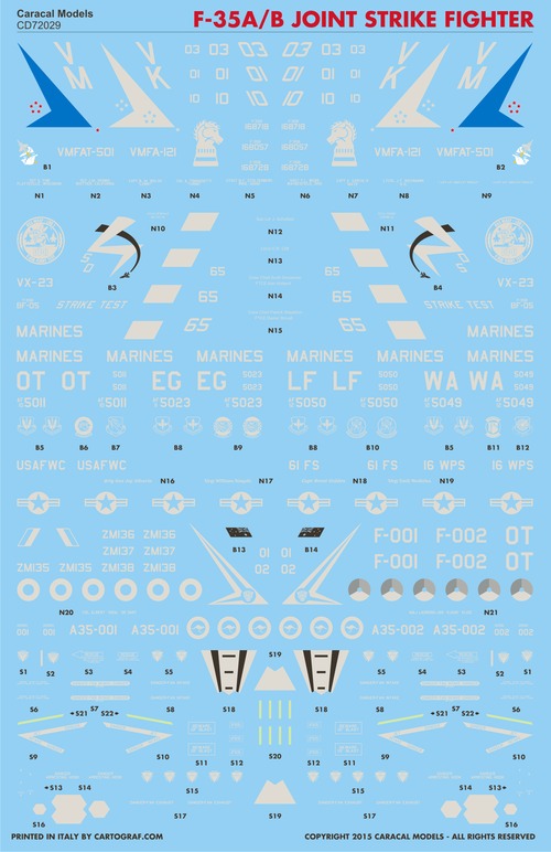 1/72 F-35A decals - Jet Modeling - ARC Discussion Forums